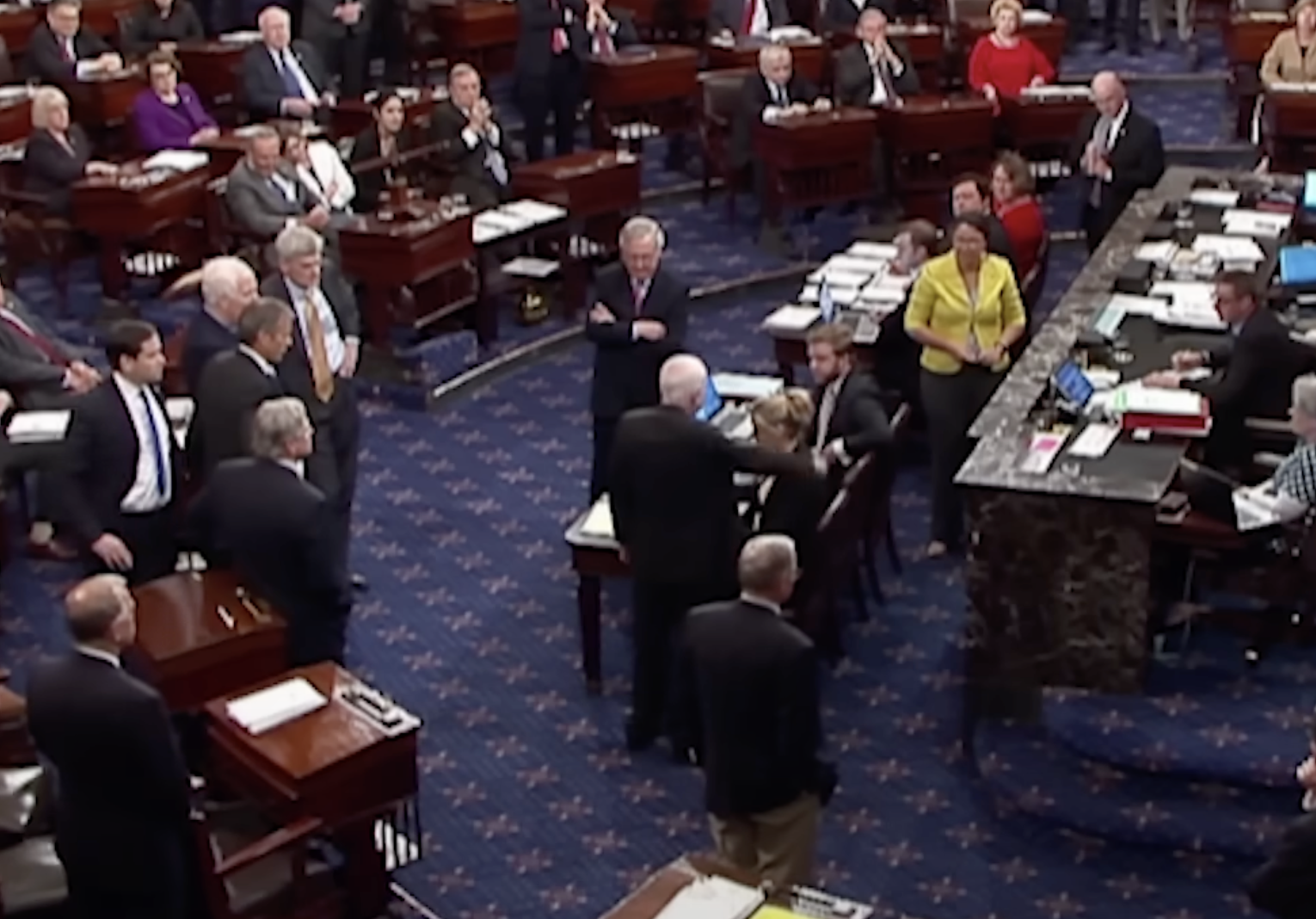 Senate voting on the biggest cut to social programs and largest upward ...